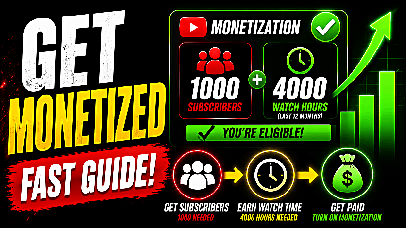 How To Get Monetized On YouTube? Complete Beginner Guide | PixelLab.Studio